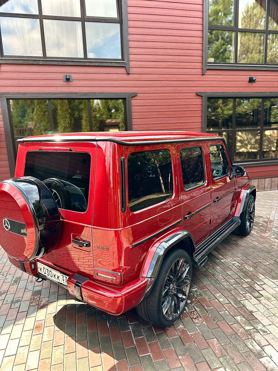 Кованые 23" для красного G63 — Wheels Outlet на DRIVE2