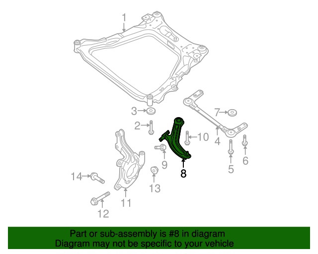 54501JG000 Шаровая опора NISSAN INFINITI | Запчасти на DRIVE2