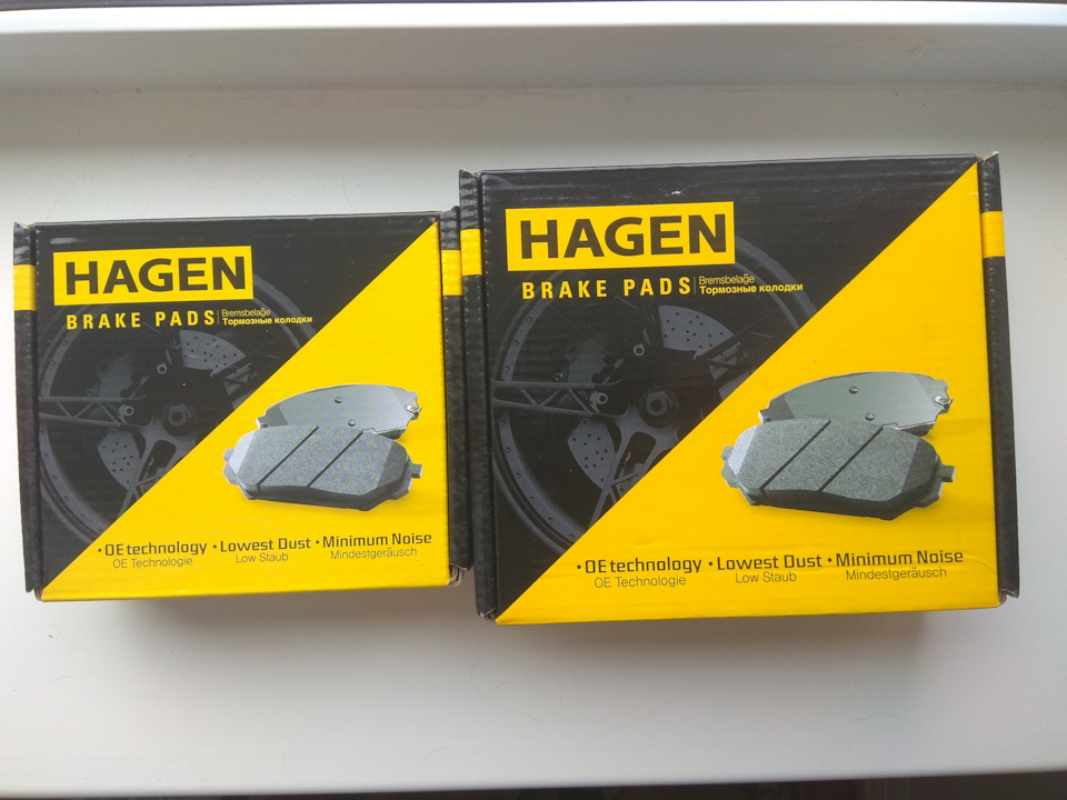 Купил колодки GP1690 и GP1691 (HAGEN) — KIA Sorento (3G), 2,4 л, 2020 ...