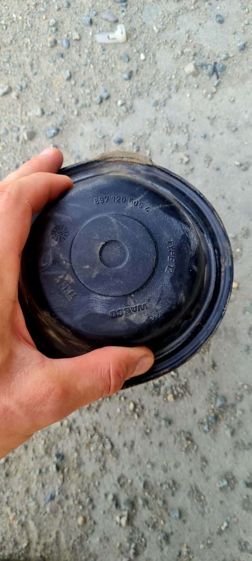 Мембрана тормозной камеры мелкая 12 — МАЗ 4371, 6,9 л, 2013 года ...