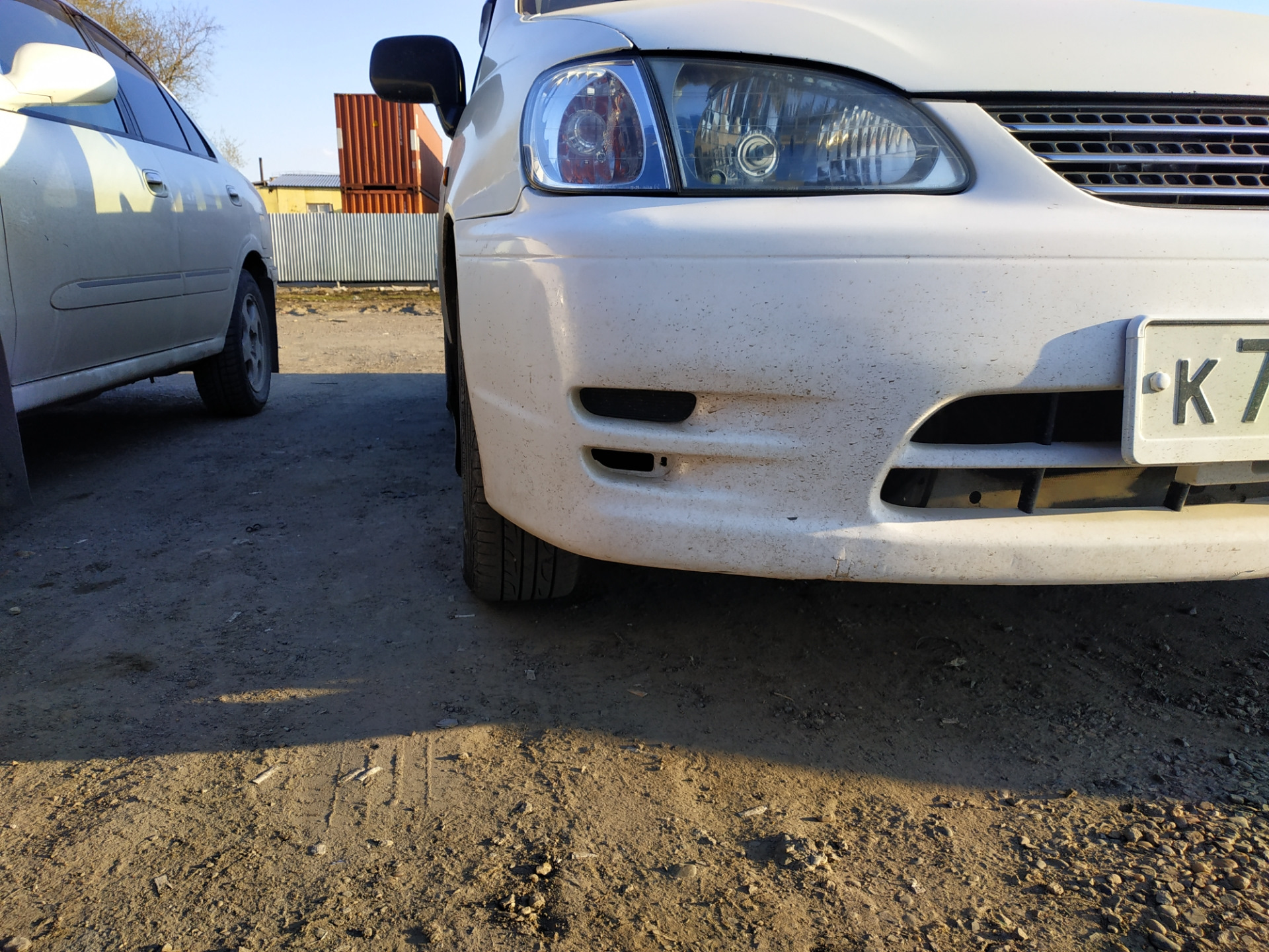 Наконец то до собрал бампер — Toyota Corolla Spacio (E110), 1,6 л, 1999 года | стайлинг | DRIVE2