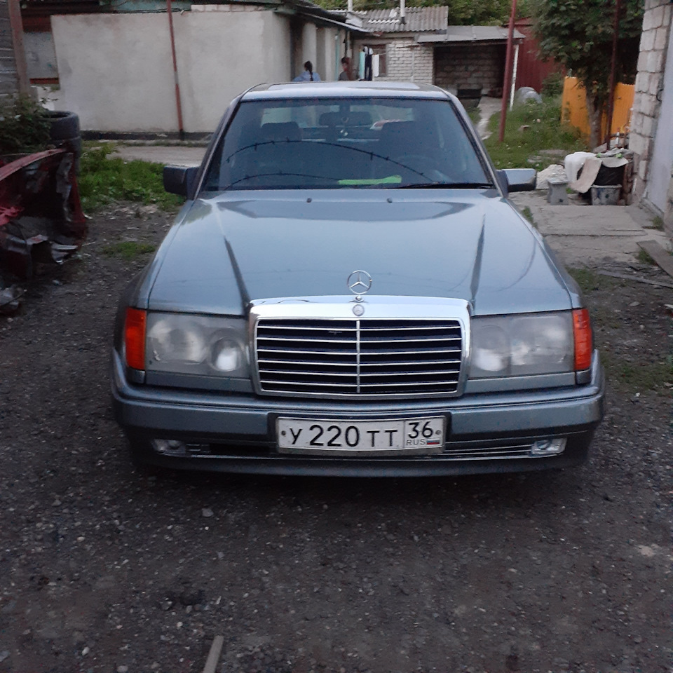 Туманки от golf 3 — Mercedes-Benz E-Class (W124), 2,3 л, 1986 года | тюнинг | DRIVE2