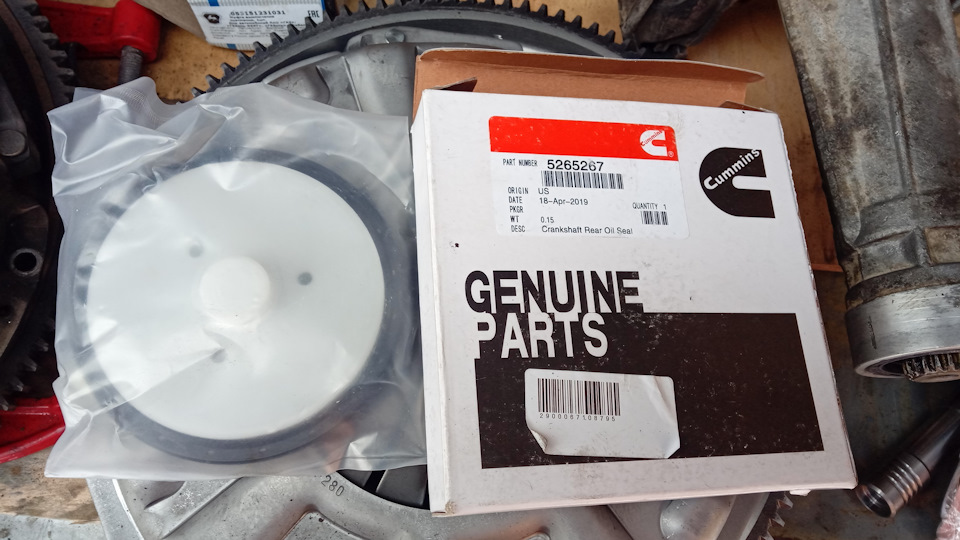 5265267 Сальник коленвала задний CUMMINS ISF2.8 CUMMINS | Запчасти на ...