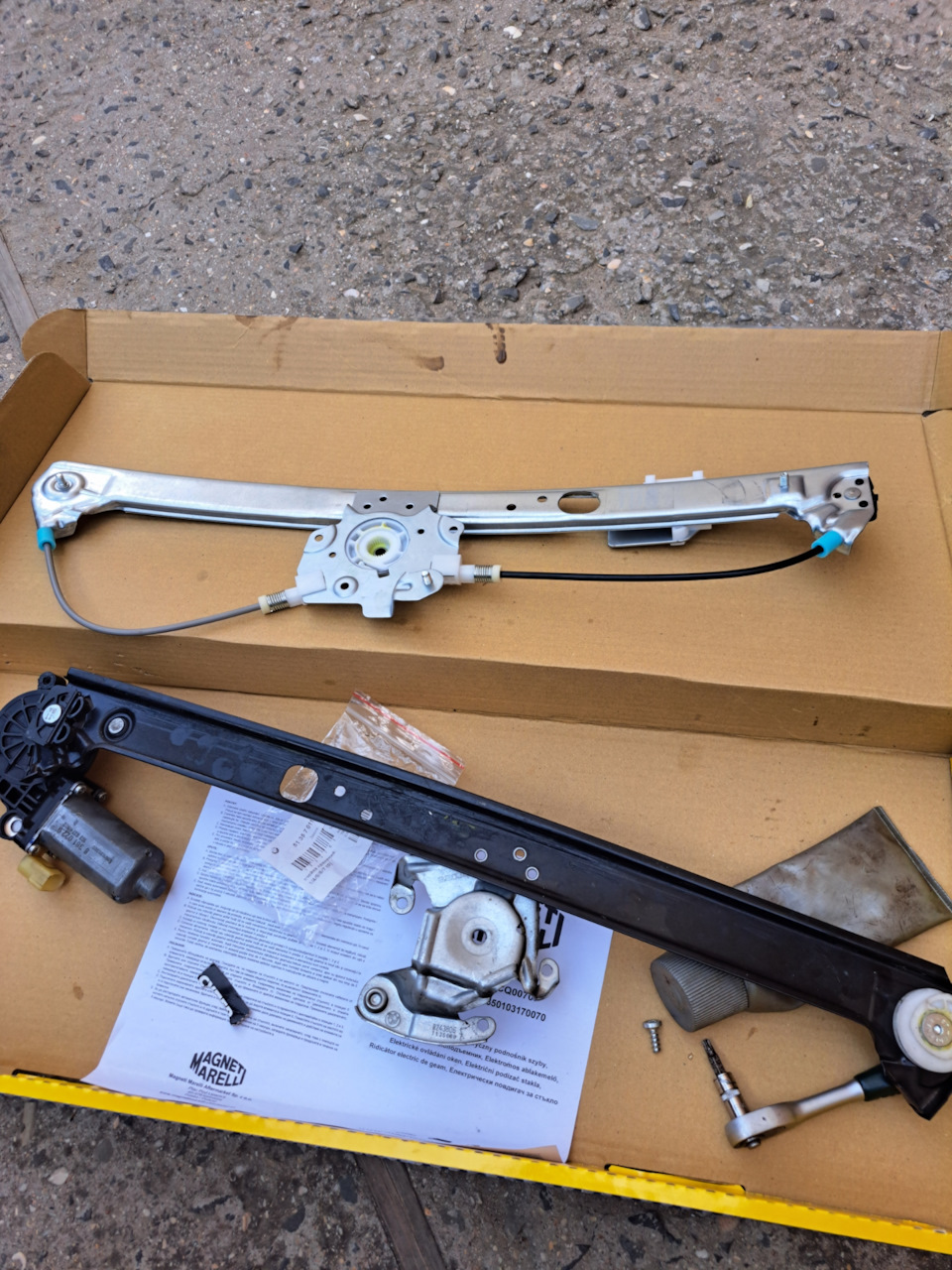 Замена колёс тормозных колодок, и механизма заднего стеклоподъемника ...