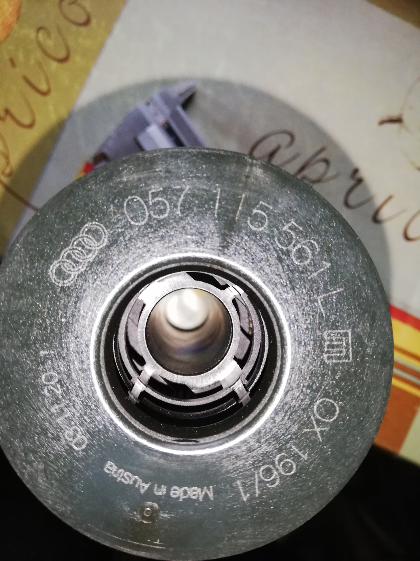 Разница в фильтрах масленных 057115561L и 057115561M… — Audi A6 Avant ...