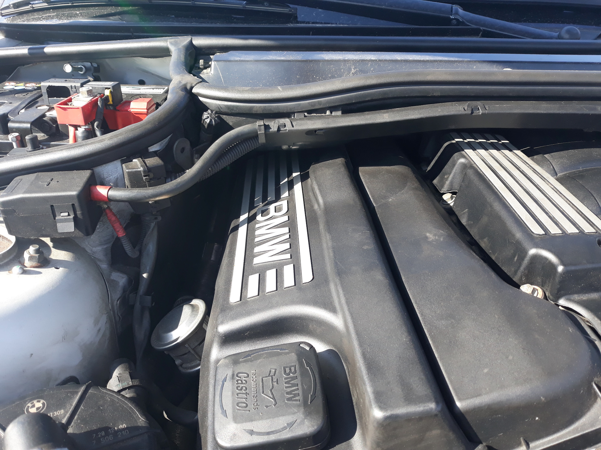 Работа двигателя BMW N42B20A.Послушайте. — BMW 3 series (E46), 2 л ...