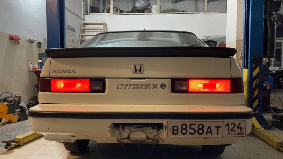 Honda Integra (AV/DA1-DA3) 1.6 бензиновый 1986 | на DRIVE2