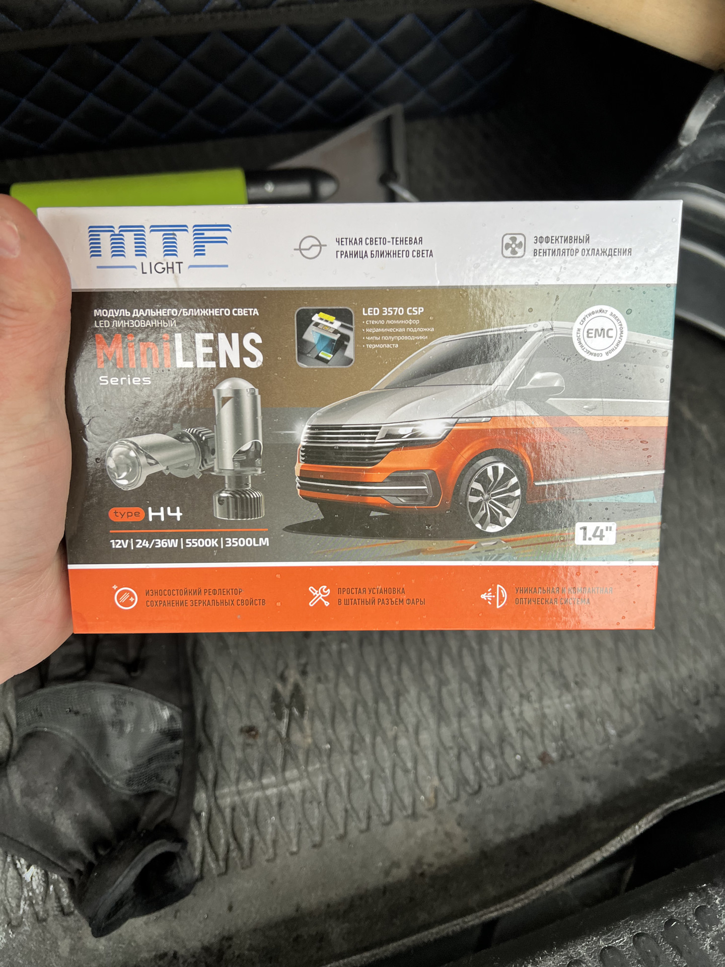 Линзовые лампы MTF MINI LENS — Volkswagen Polo Sedan, 1,6 л, 2013 года ...