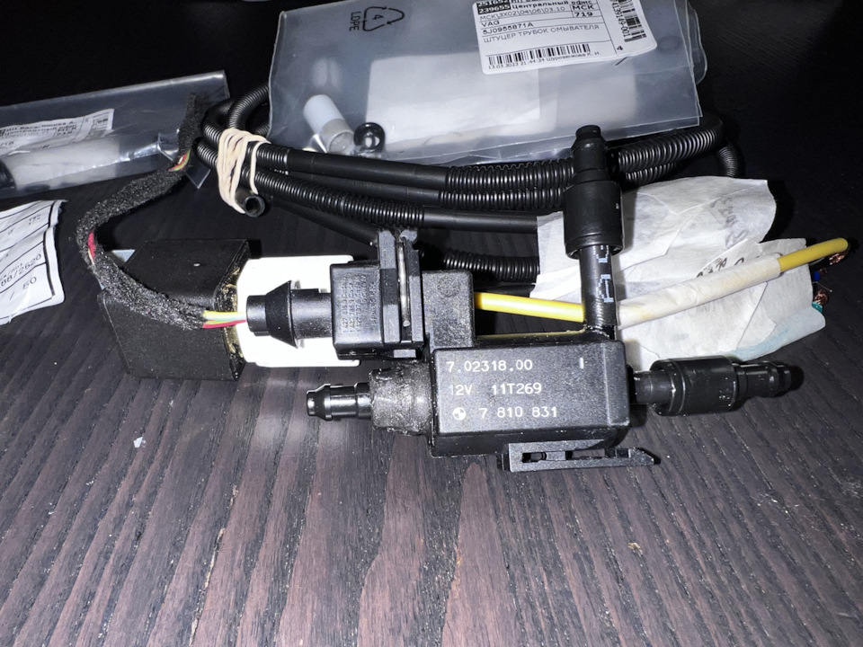 Установка "умного" омывателя камеры — BMW X3 (G01), 3 л, 2019 года ...