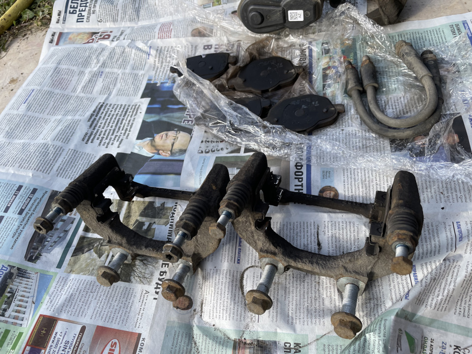 Комплект тормозов f25 x3 на BMW X3 (F25), BMW X4 (F26). Б/у | 35 000 ...