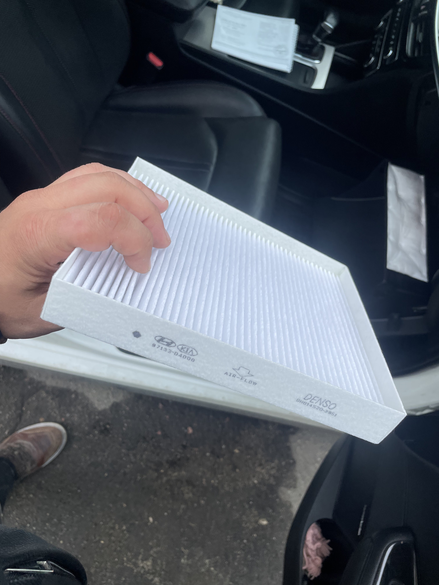 Замена фильтров — KIA Optima (4G), 2,4 л, 2016 года | расходники | DRIVE2