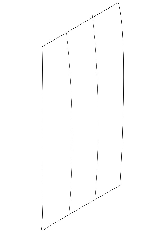 LR074636 Молдинг передней двери Jaguar Land Rover | Запчасти на DRIVE2