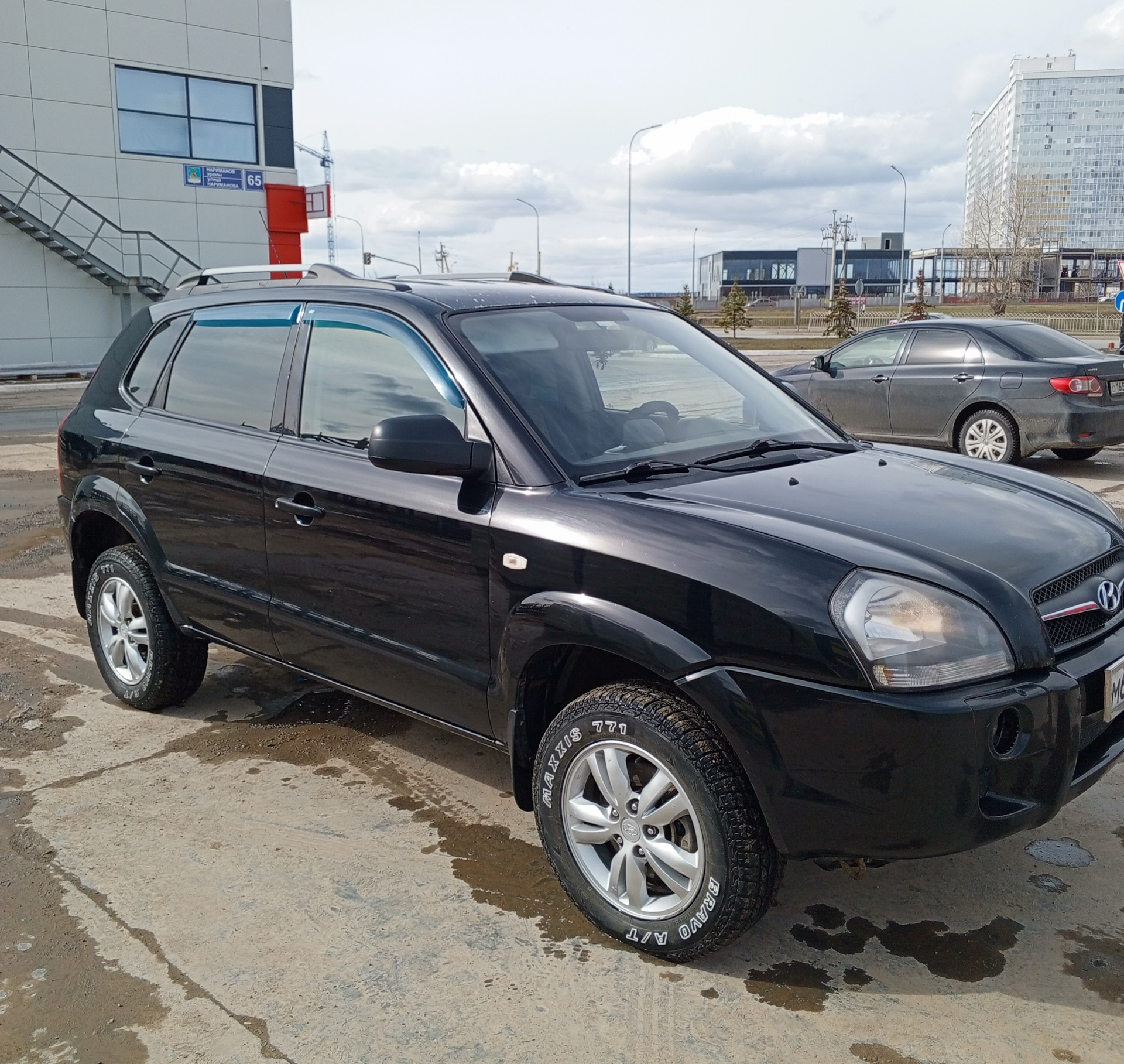 Переобулся! — Hyundai Tucson (JM), 2 л, 2008 года | своими руками | DRIVE2