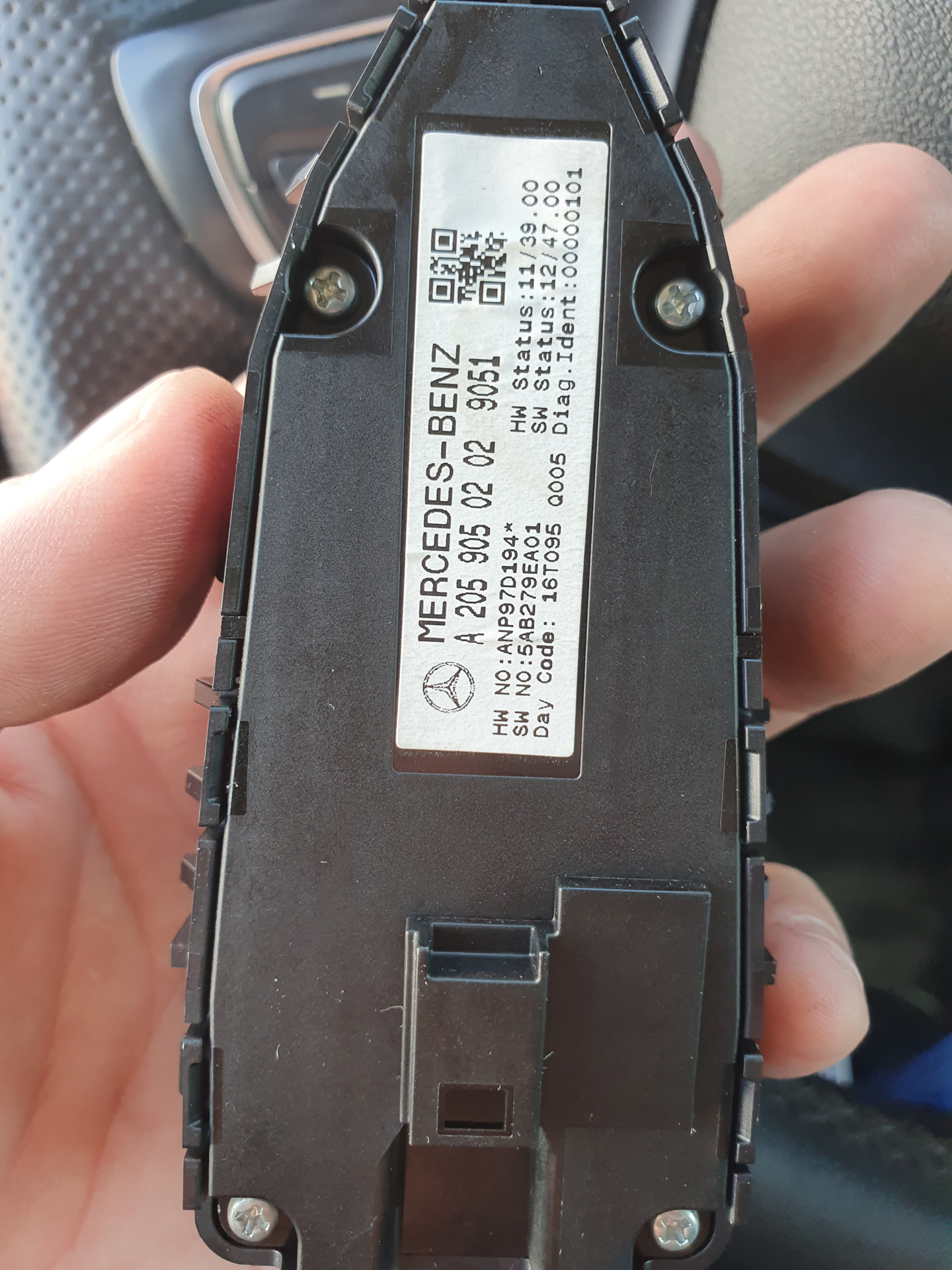 Новые китайские кнопки стеклоподъёмника A2059057011 — Mercedes-Benz ...