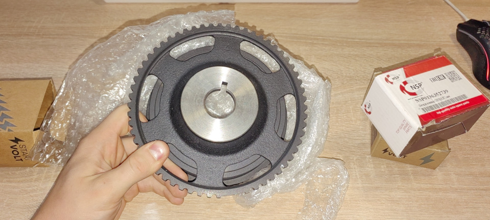 Сломался шпон шкива коленвала, ошибка P0300, пропуски зажигания ...