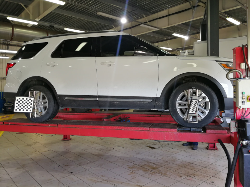 Отзывная компания + масло, раз уж висим — Ford Explorer (5G), 2,3 л ...