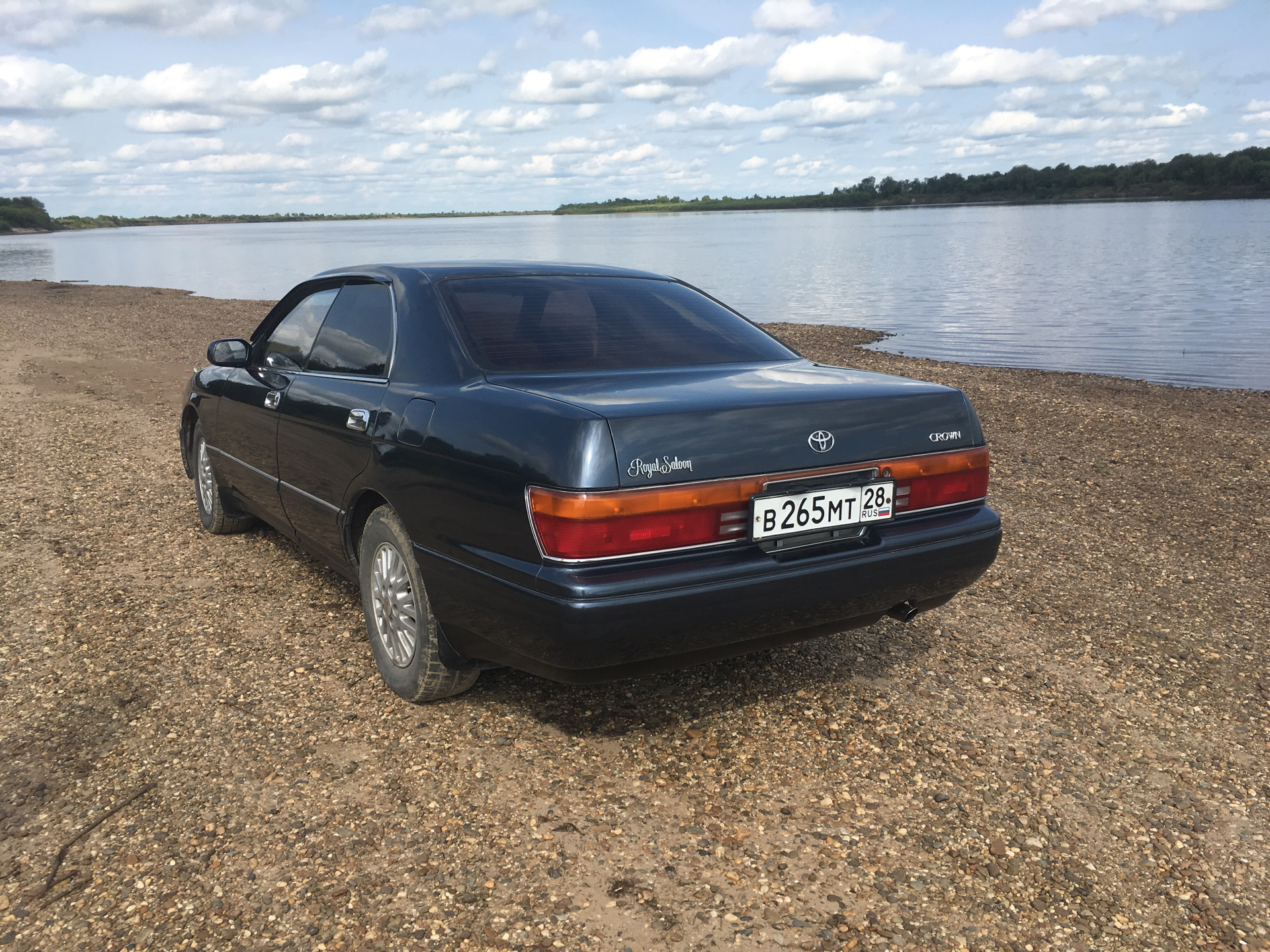 Просто фотки. грусть по лету)) — Toyota Crown (S140), 2,5 л, 1995 года ...