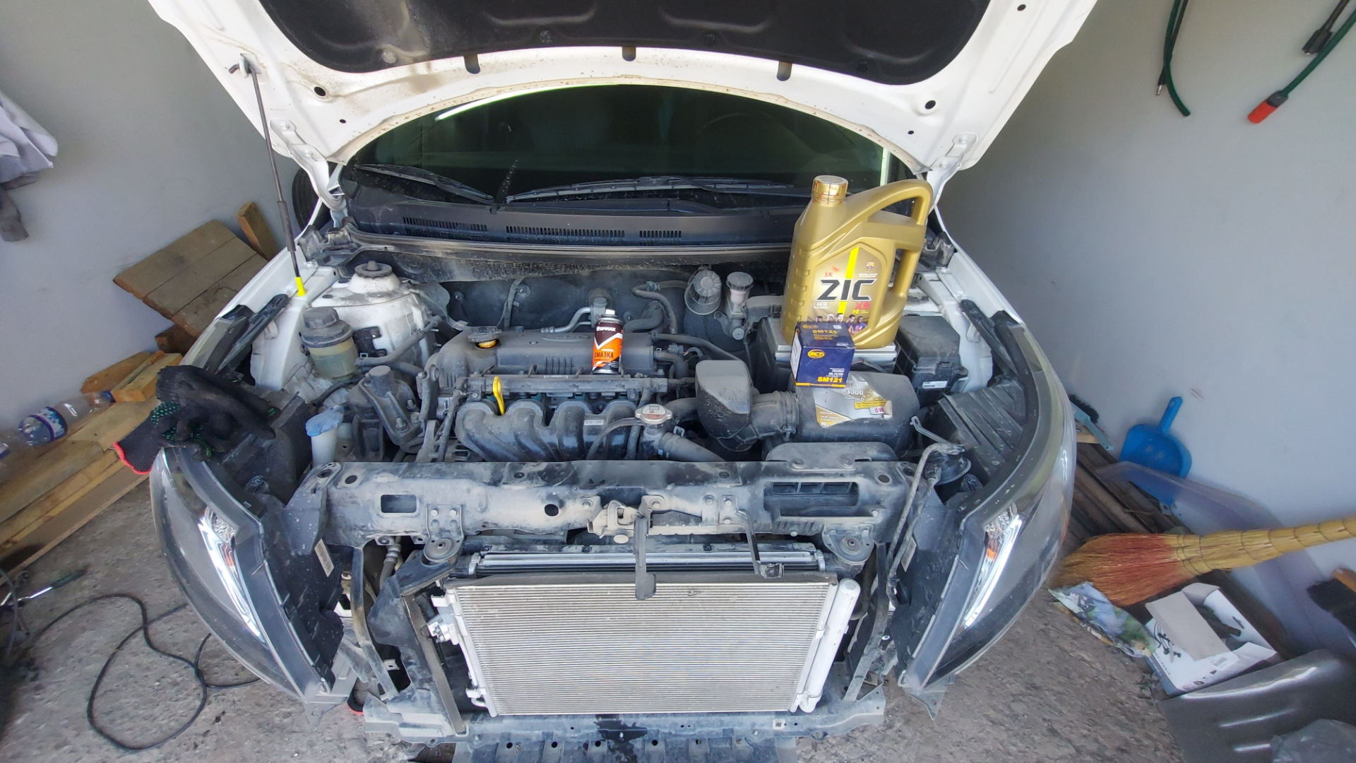 Плановое то — KIA Rio (3G), 1,4 л, 2015 года | плановое ТО | DRIVE2