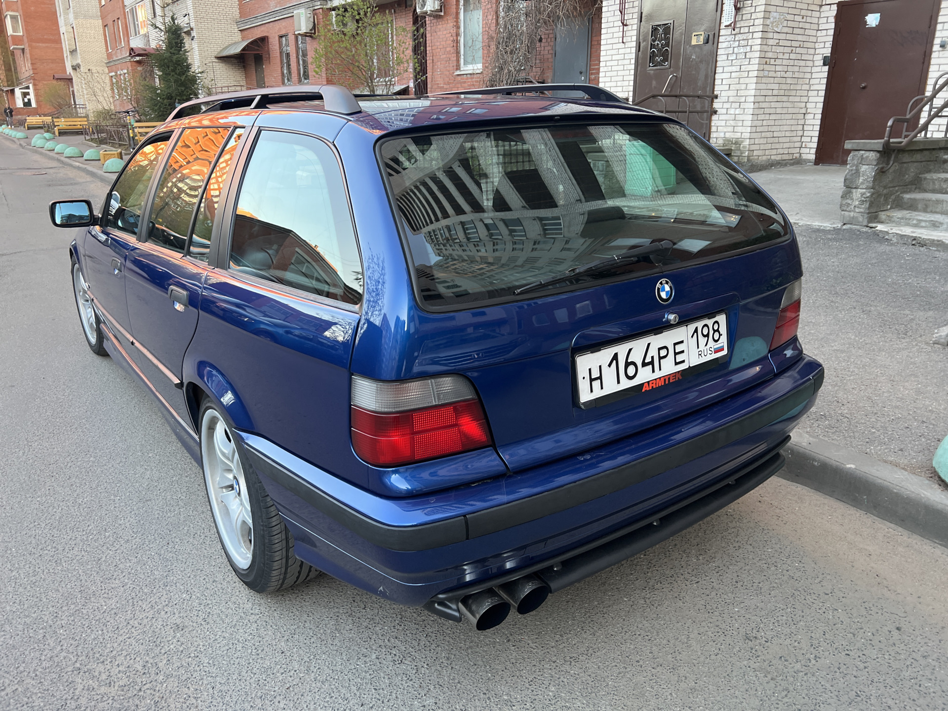 Диффузор заднего бампера Jom — BMW 3 series Touring (E36), 2,5 л, 1999 ...