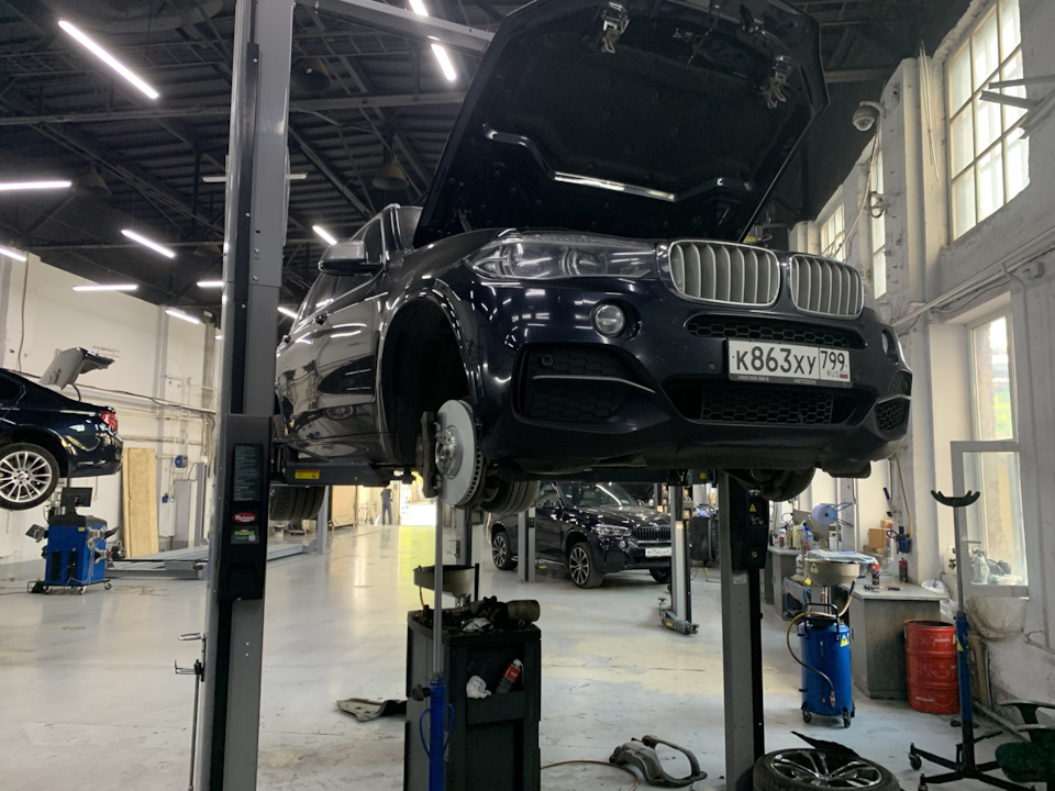 Сайленты от М/Много ТО — BMW X5 (F15), 3 л, 2016 года | визит на сервис ...