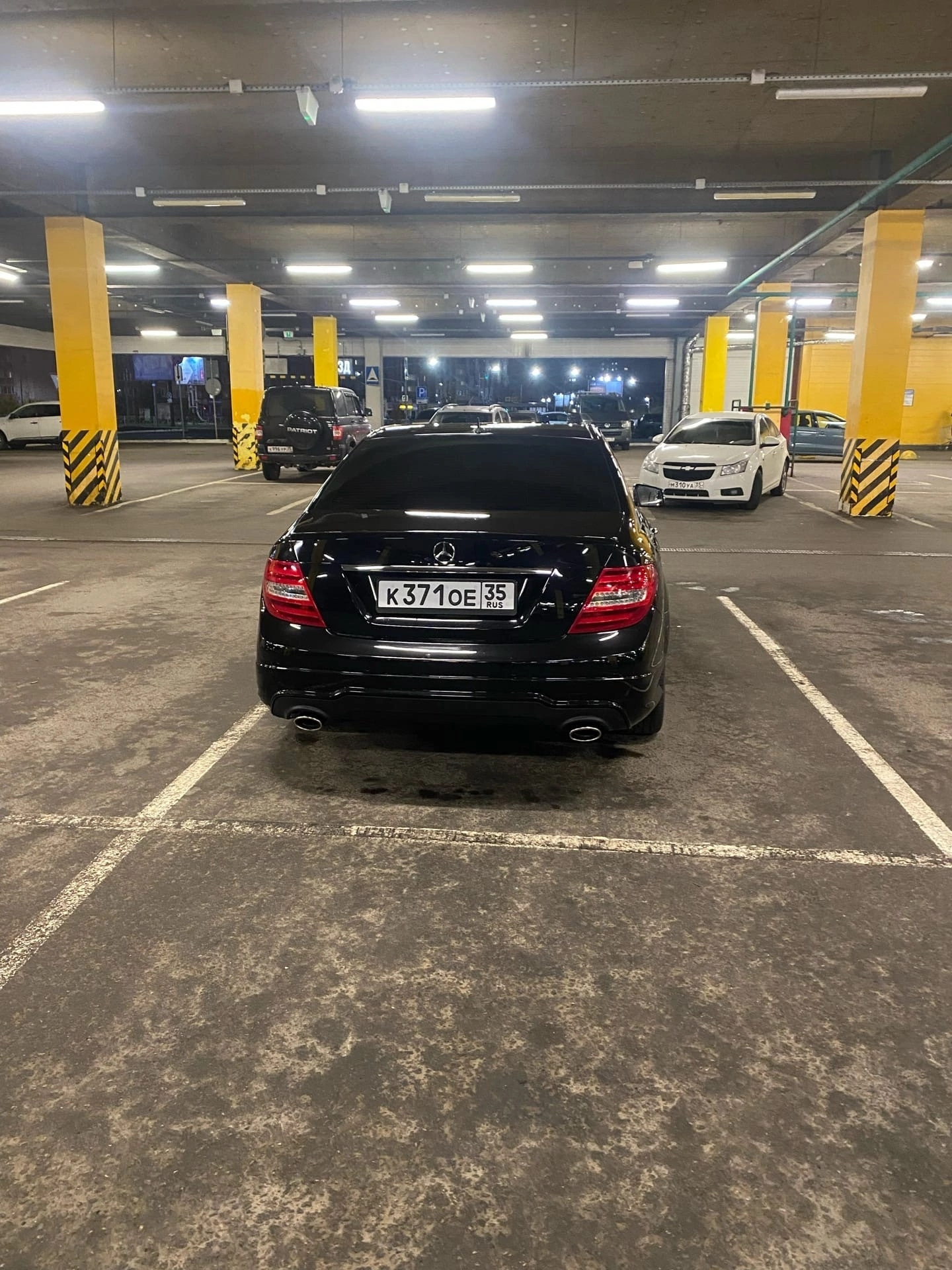 Оригинальный выхлоп от C300 — Mercedes-Benz C-Class (W204), 1,8 л, 2012 ...