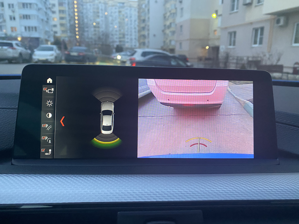 Дооснащение камерой заднего вида — BMW 4 series (F32), 2 л, 2018 года ...