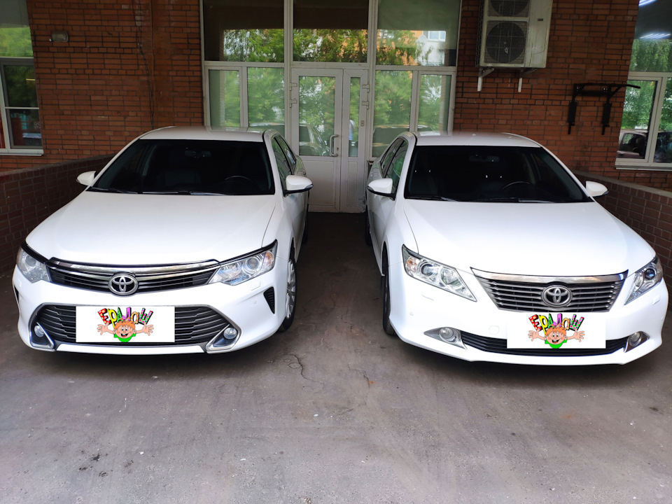 Плавно перетекаю в 55 — Toyota Camry (XV50), 2,5 л, 2013 года | наблюдение | DRIVE2