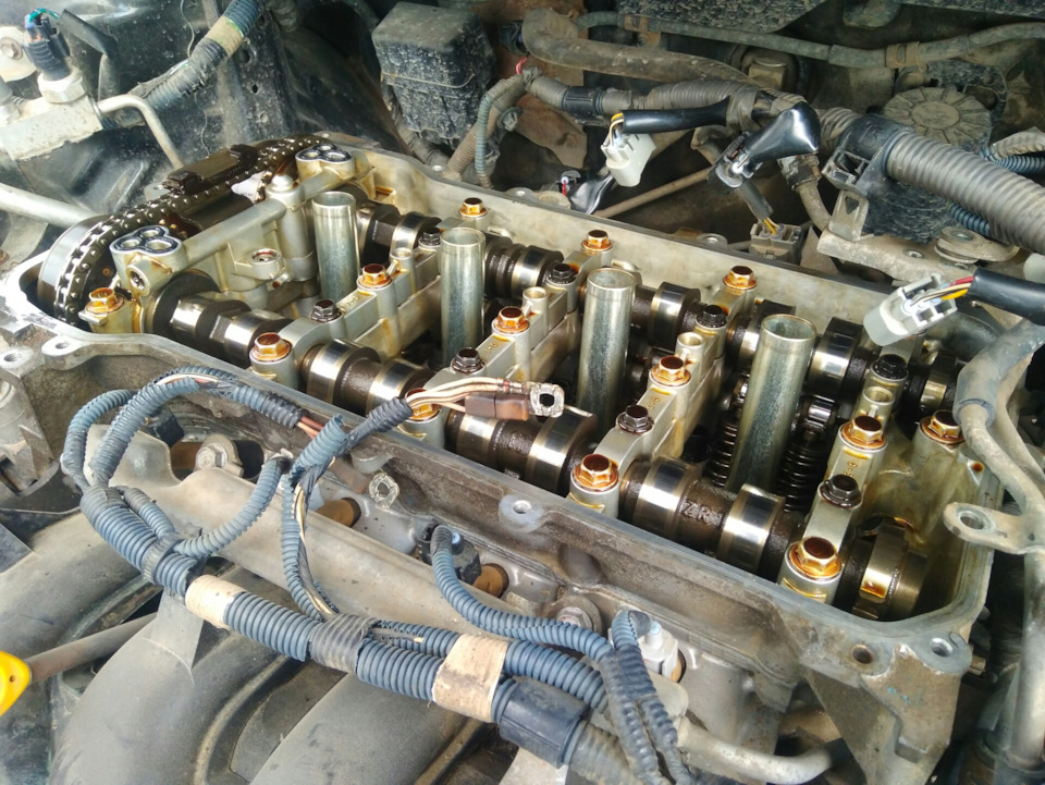 Замена прокладки клапанной крышки Королла 150 — Toyota Corolla (140/150 ...