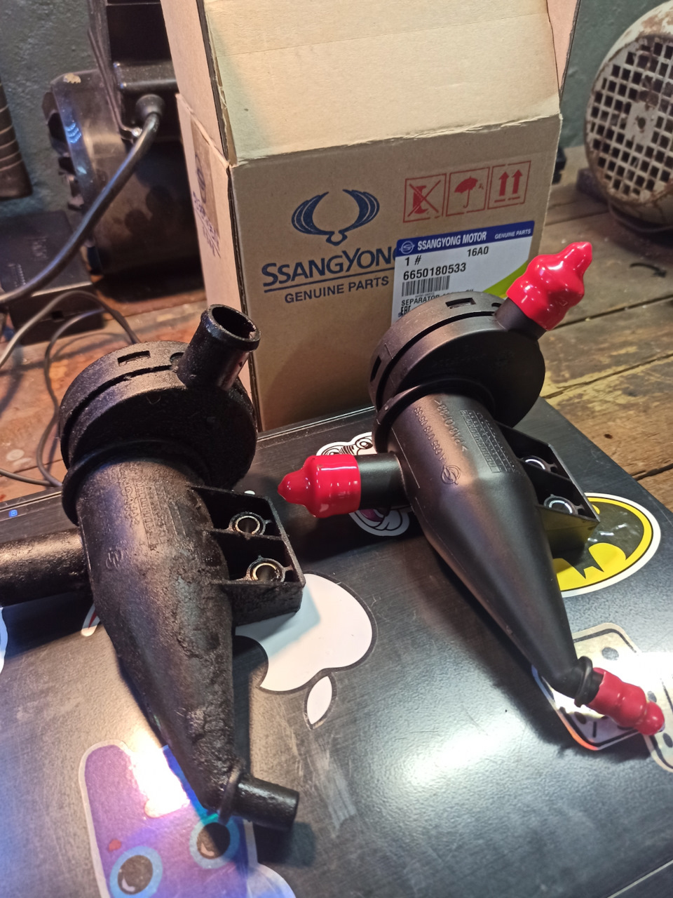 Замена маслоотделителя — SsangYong Kyron, 2 л, 2009 года | своими ...