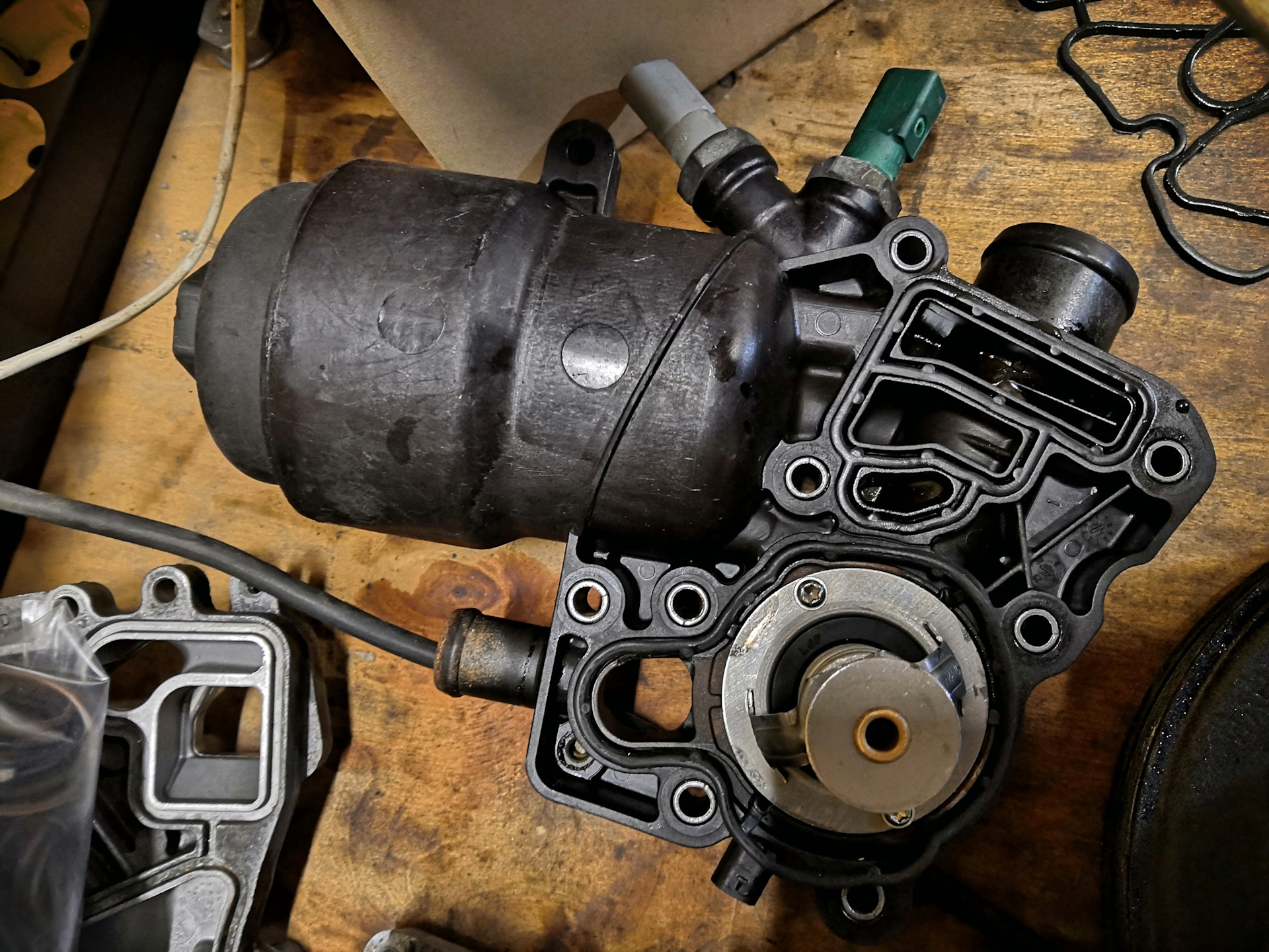 Найден виновник течи в развале 3.0 TDI CJGA — Audi Q7 (1G), 3 л, 2011 ...