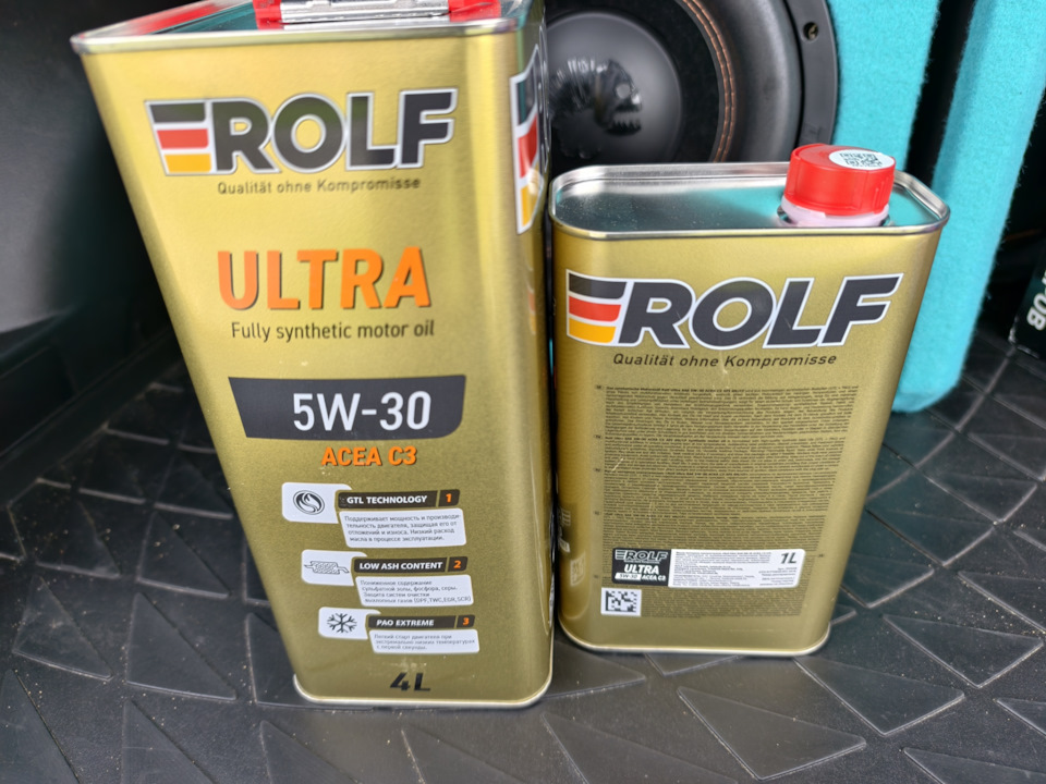 ТО-2.5 с маслом Rolf Ultra и фильтрами BigFilter. — Chery Tiggo 4 Pro, 1,5 л, 2023 года ...