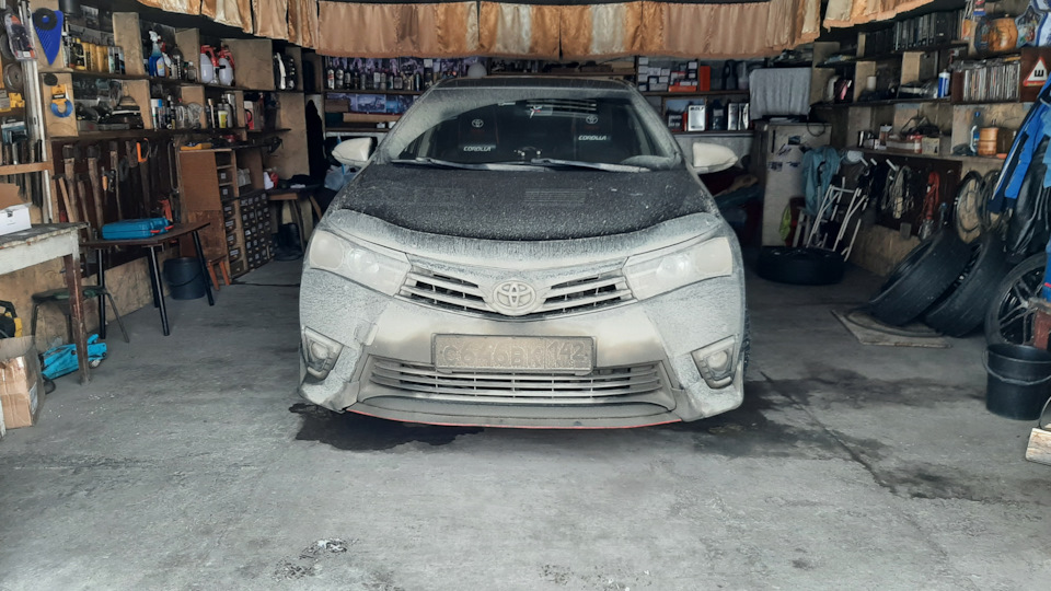 то 190 000 км — Toyota Corolla (160), 1,6 л, 2013 года | плановое ТО ...