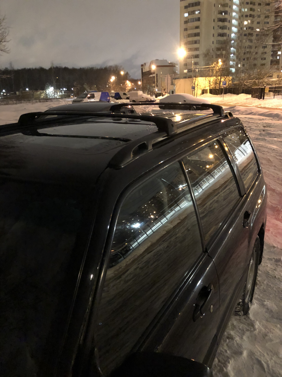 Крепление на крышу — Subaru Forester (SF), 2,5 л, 2001 года ...