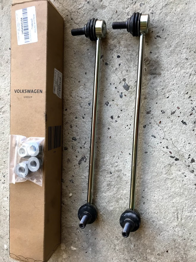 Стойки стабилизатора — Audi A3 Sportback (8PA), 1,6 л, 2009 года ...