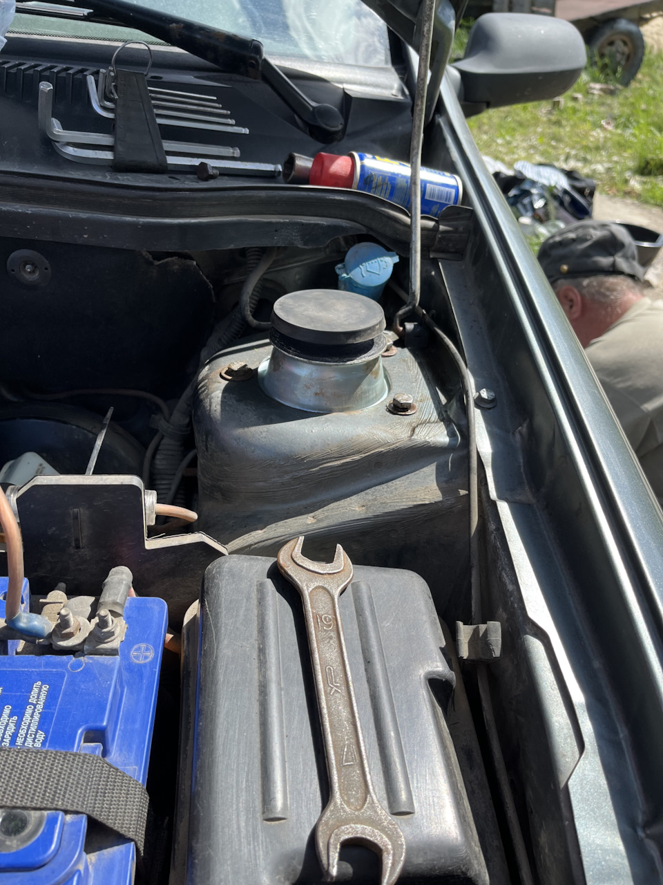 Кап-кап, капал антифриз🚱 — FIAT Albea, 1,4 л, 2008 года | запчасти | DRIVE2