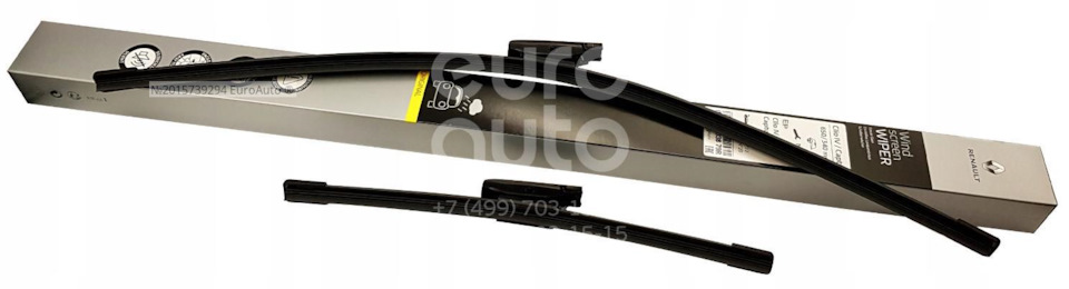 288903879R Щетки стеклоочистителя Kaptur 650/350 мм RENAULT | Запчасти ...