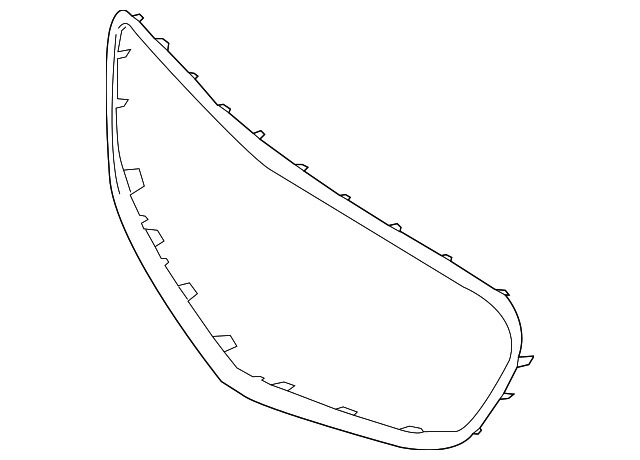 A2128852574 Накладка решетки радиатора. Mercedes | Запчасти на DRIVE2