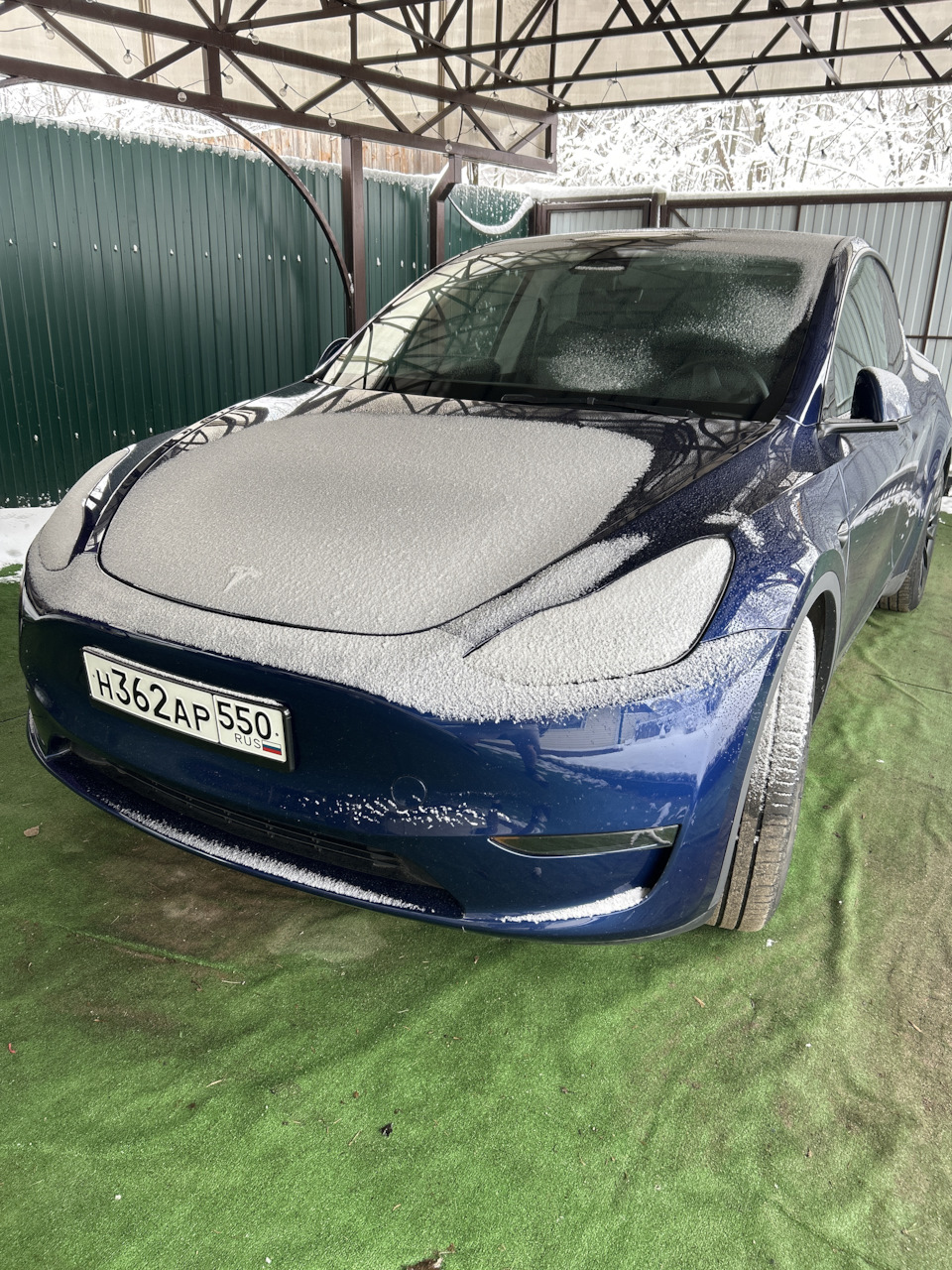 Красота в начале апреля — Tesla Model Y, 2022 года | фотография | DRIVE2