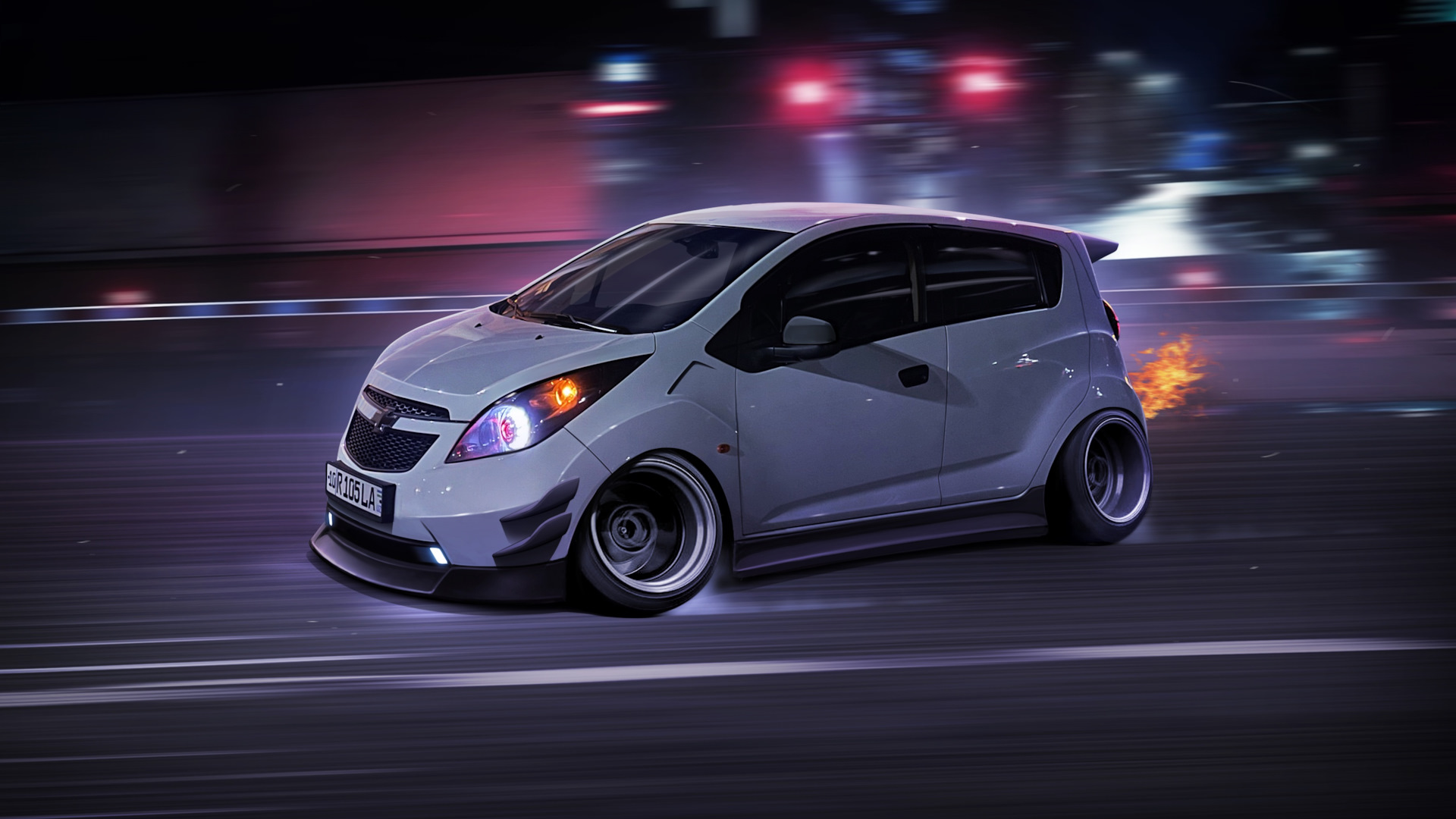 Chevrolet Spark (M300) 1.0 бензиновый 2012 | LS Spartacus на DRIVE2