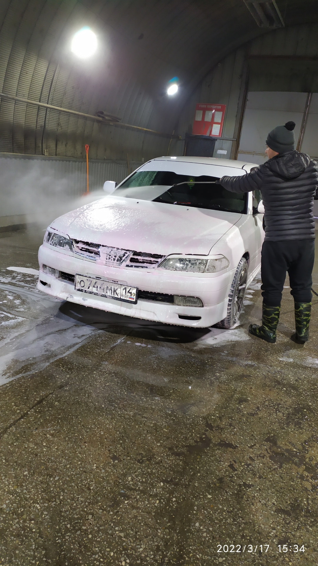 Первая мойка после зимы — Toyota Carina 7g 2 л 2001 года мойка