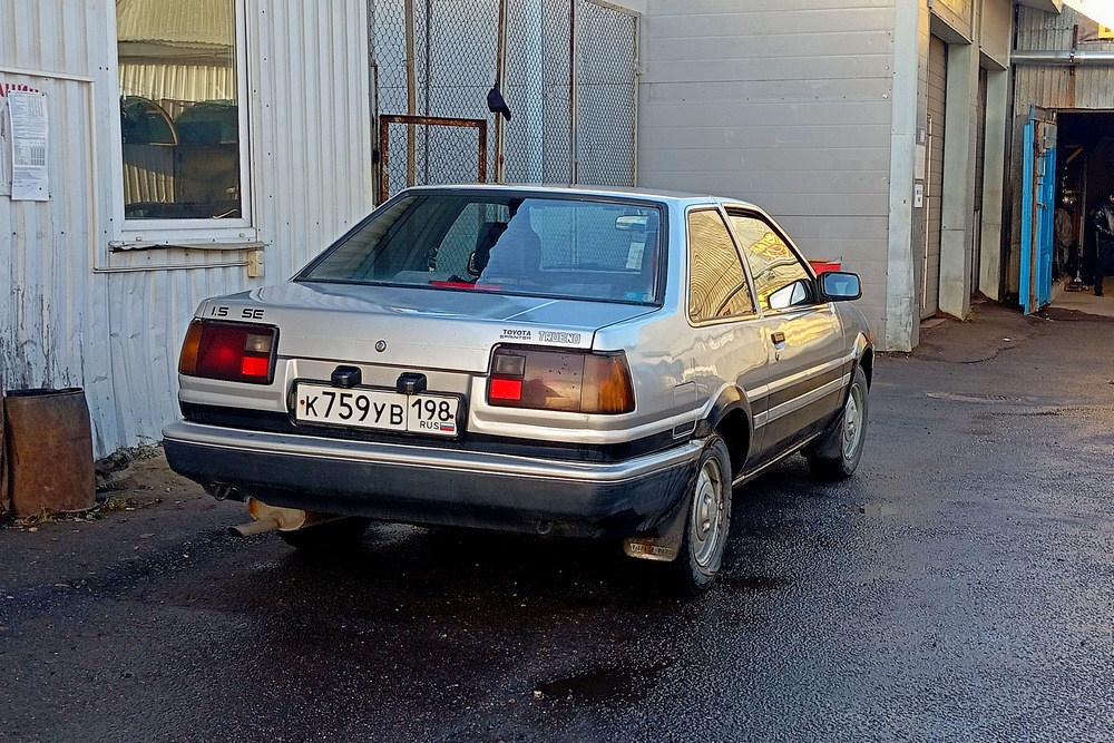 БУ-БУ-БУ… — Toyota Sprinter Trueno (85), 1,5 л, 1984 года | визит на ...