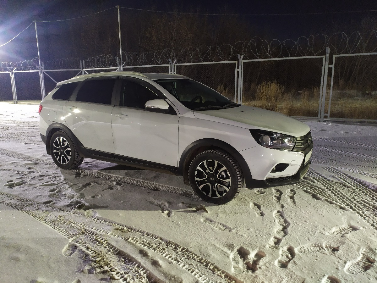 Зима и диски 16" Remain R191 — Lada Vesta SW Cross (1G), 1,6 л, 2021 года | фотография | DRIVE2