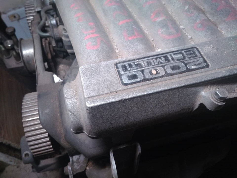 Двигатель Mitsubishi Galant, E54A, 6A12 на Mitsubishi Galant (7G ...