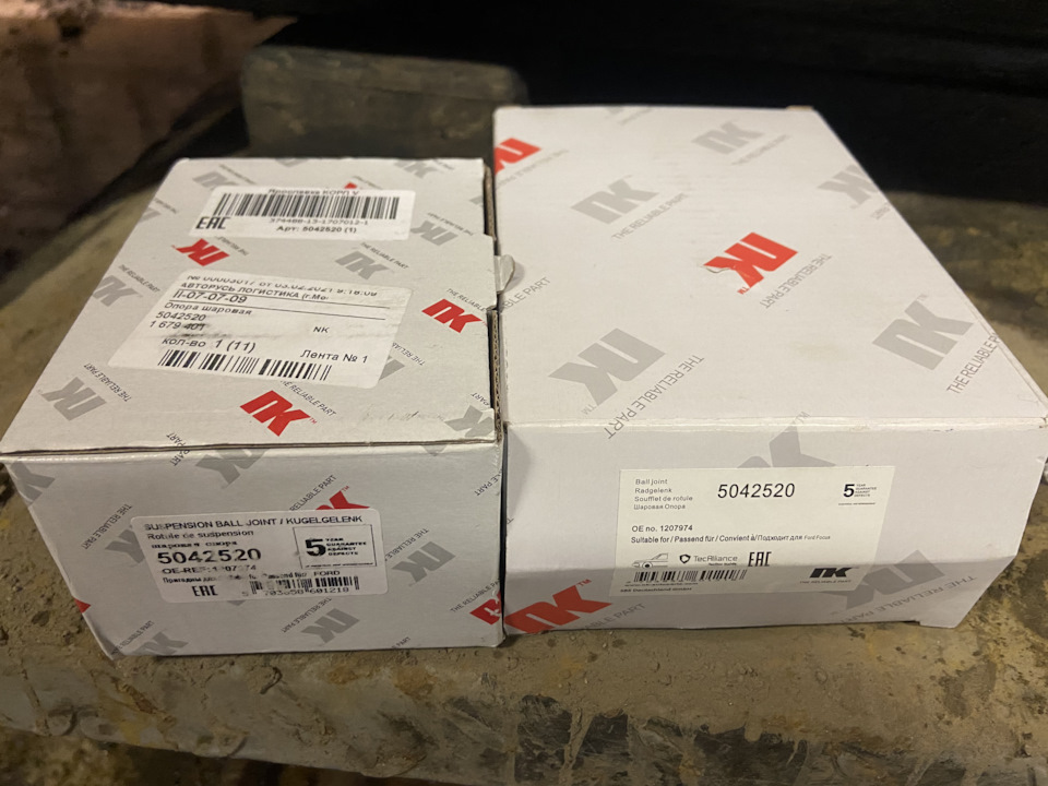 #107 ТО 160000 км — Ford Focus Hatchback I, 1,8 л, 2005 года ...