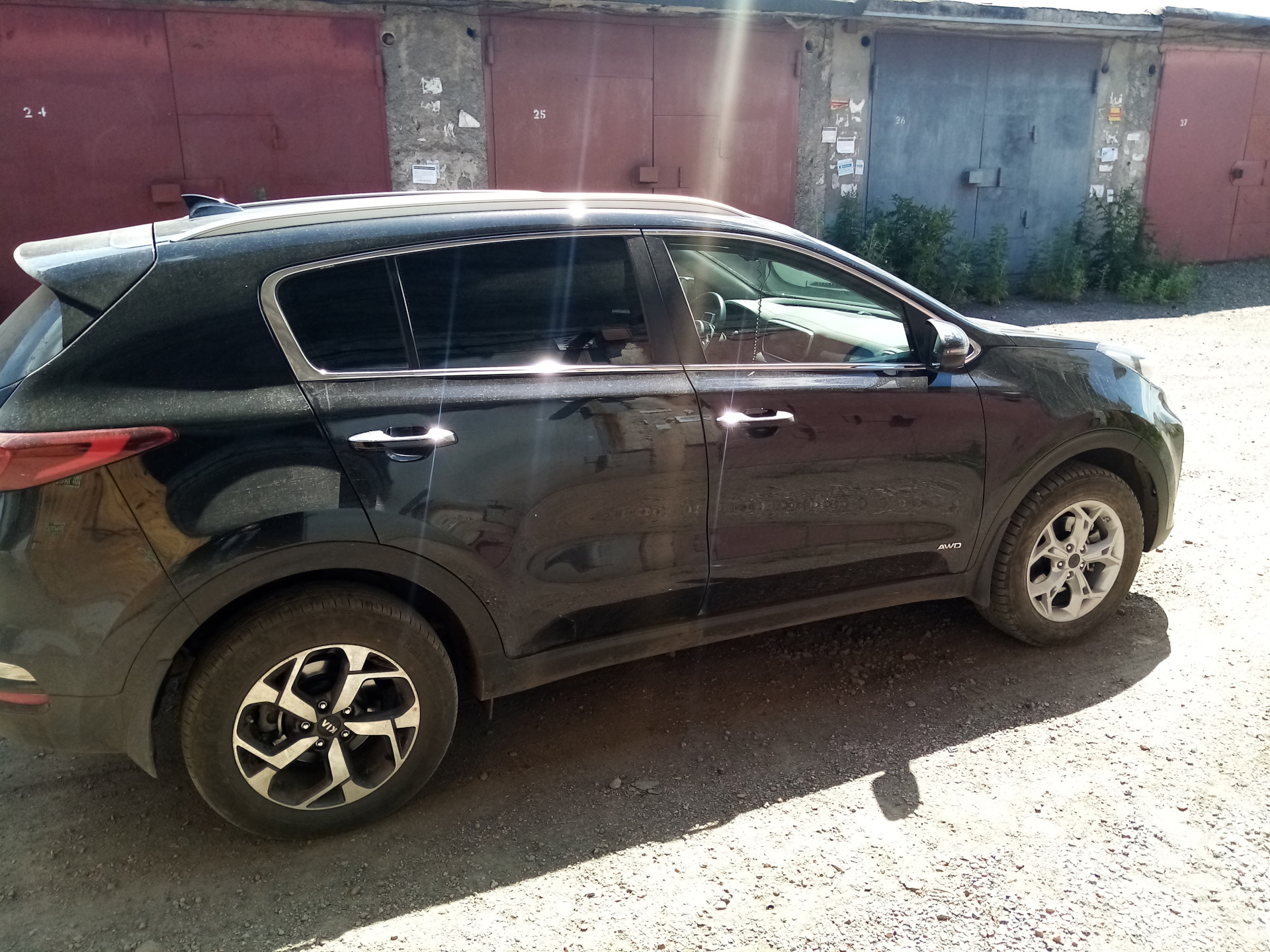 Диски для зимней резины — KIA Sportage (4G), 2 л, 2021 года | колёсные ...