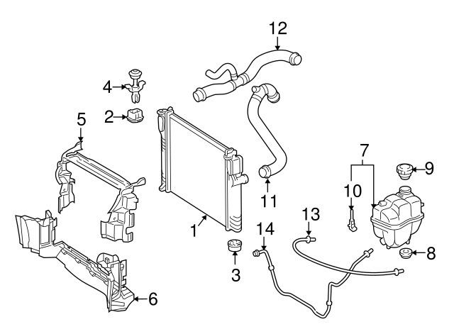 A2115000102 Радиатор Mercedes | Запчасти на DRIVE2
