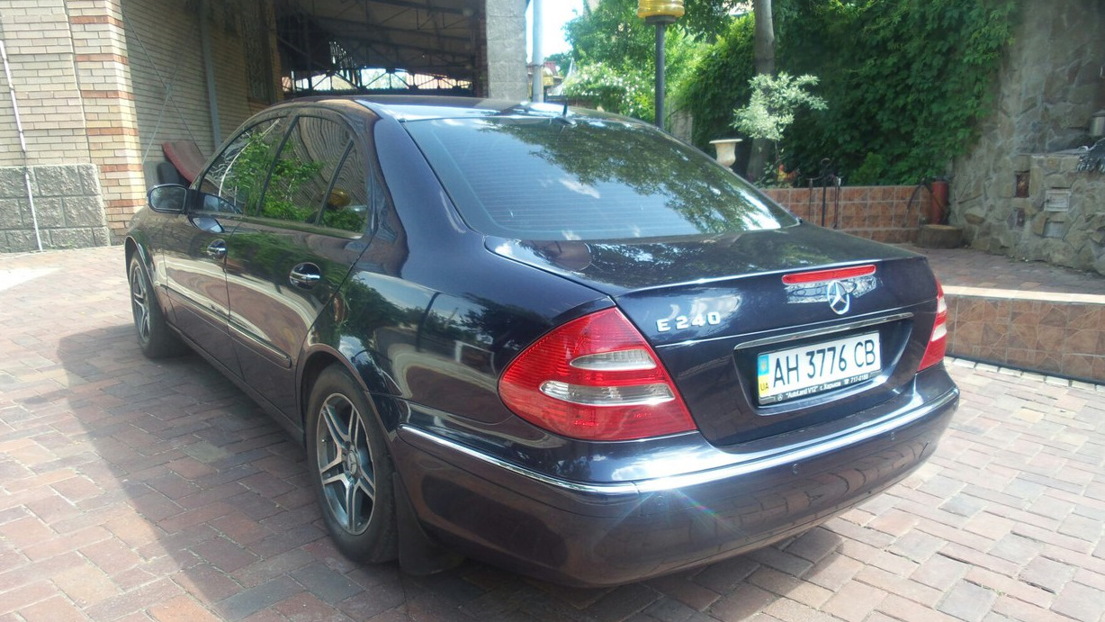 Mercedes-Benz E-class (W211) 2.6 бензиновый 2004 | E240 на DRIVE2
