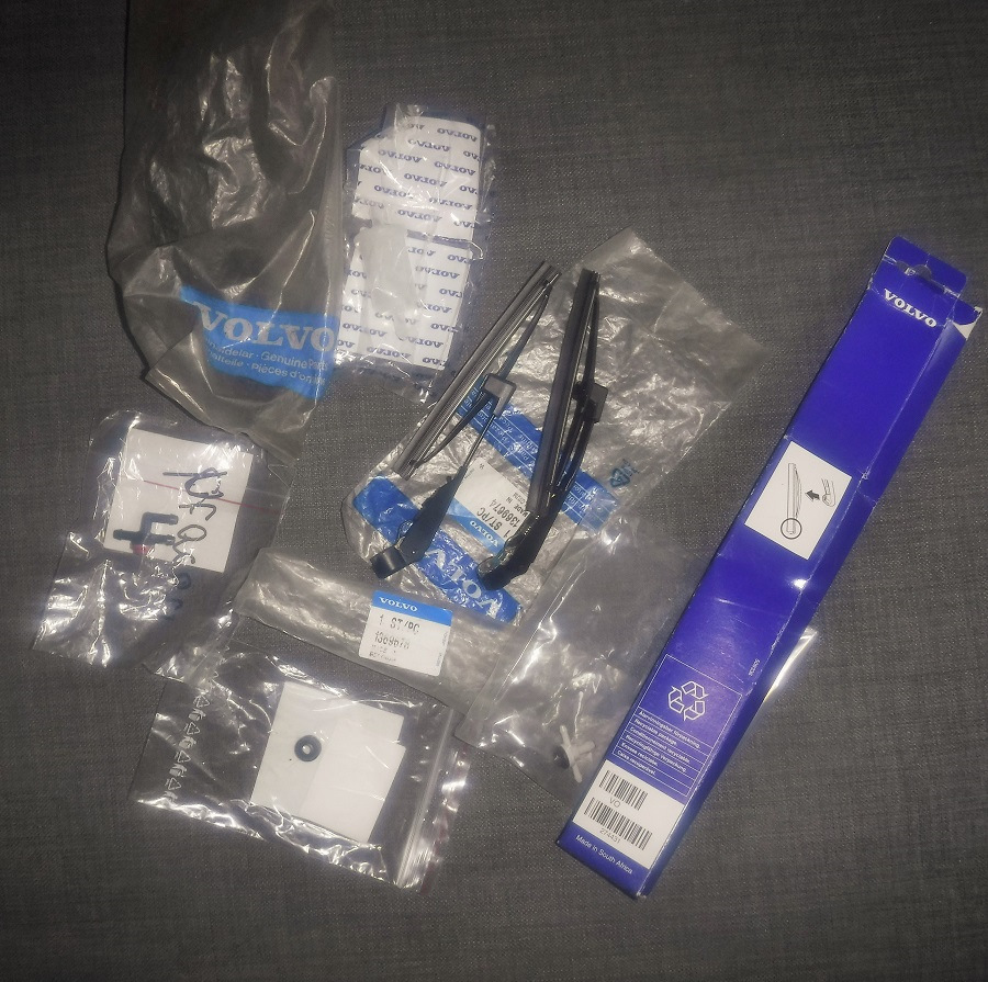 Фарочистелки: установка. — Volvo 740, 2,3 л, 1991 года | аксессуары ...