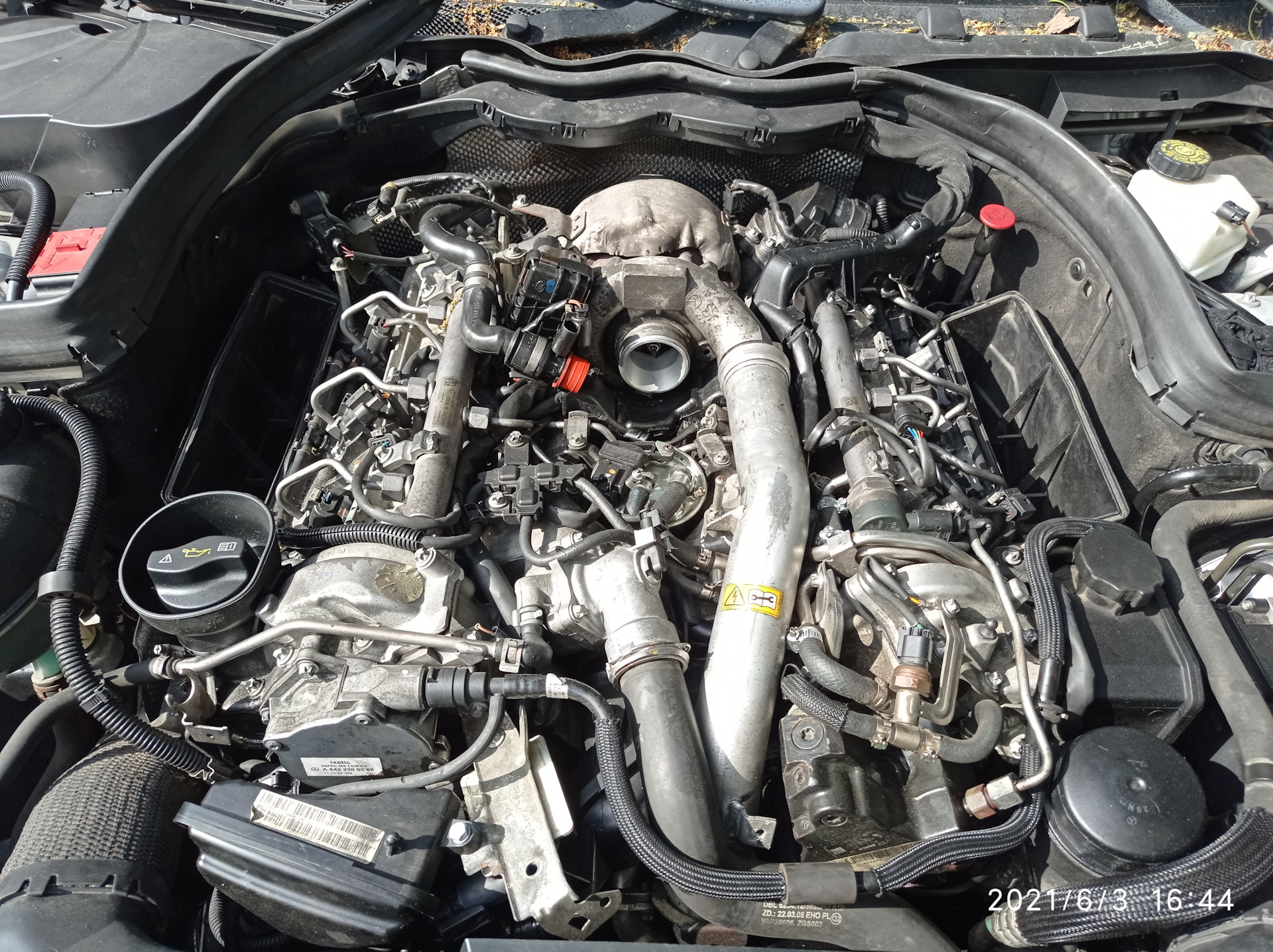 Мотор управления вихревыми заслонками(M55). Часть 1. — Mercedes-Benz C-Class Estate (S204), 3 л ...