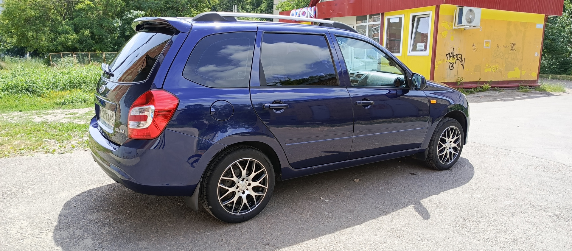 Спойлер — Lada Калина 2 универсал, 1,6 л, 2015 года | стайлинг | DRIVE2